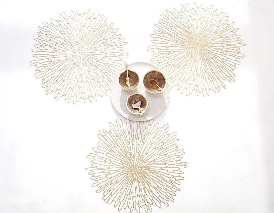 Bloom Round Placemats – Fino Lino Fine Linens & Accessories